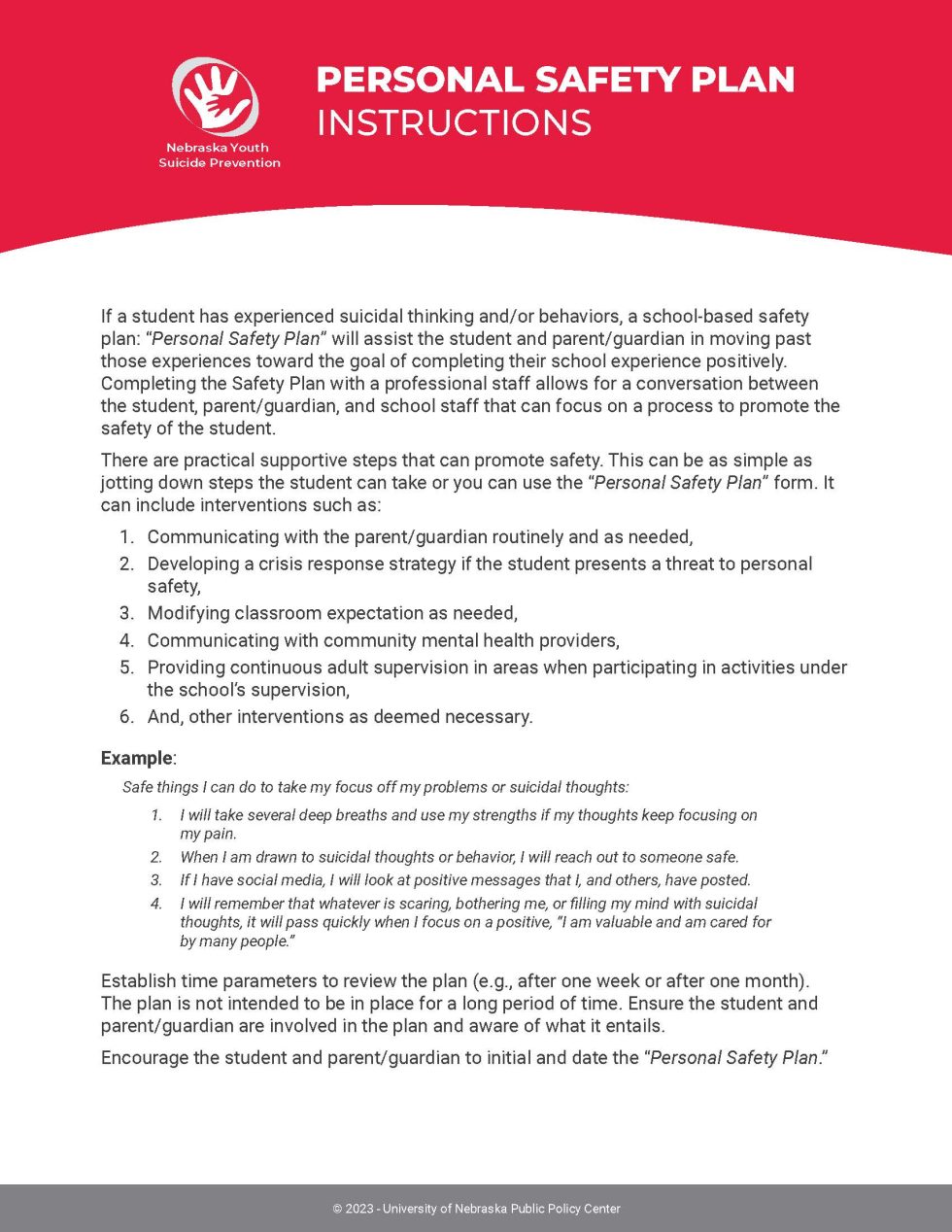 K-12 Suicide Postvention: Postvention Online Training